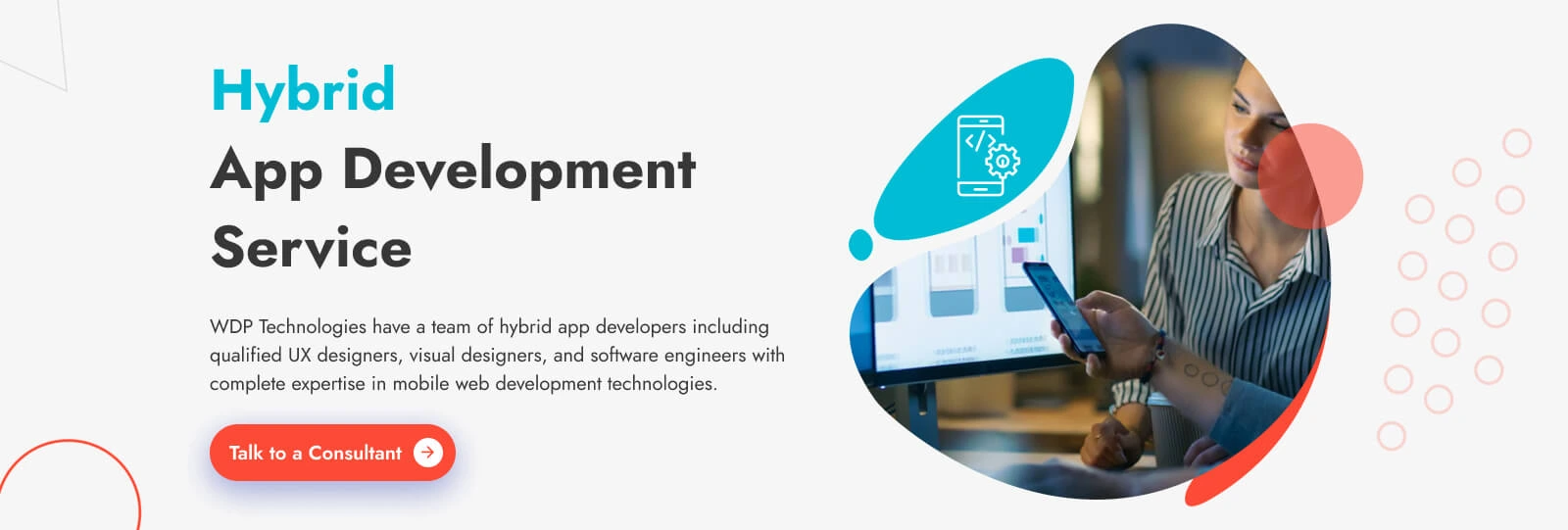 Hybrid app development service provider Company - WDP Technologies