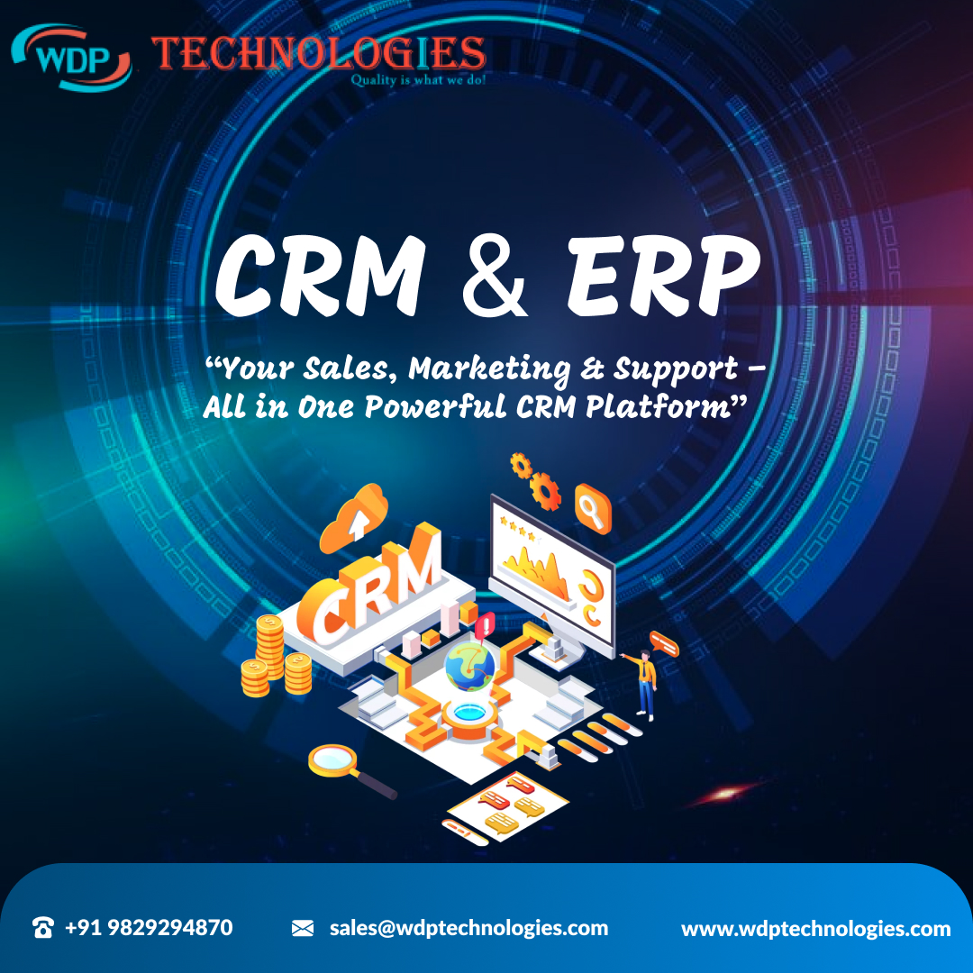 ERP CRM Development Services | Custom ERP CRM Solutions